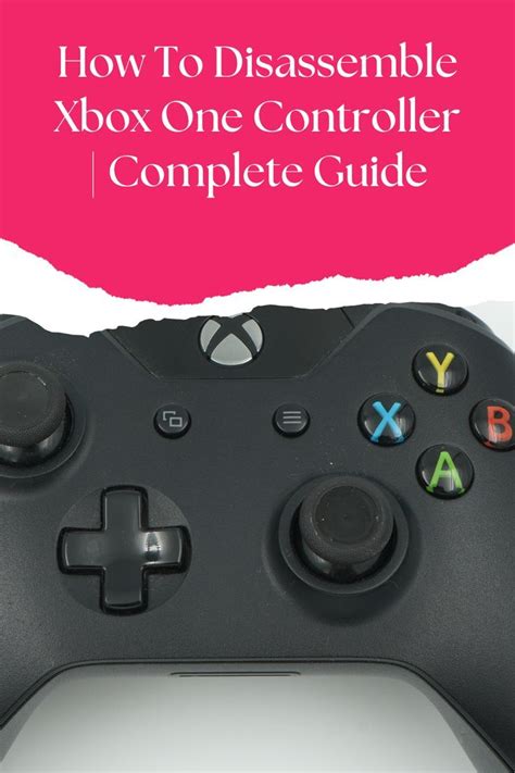 How To Reassemble Xbox One Controller At Thomas Nickell Blog