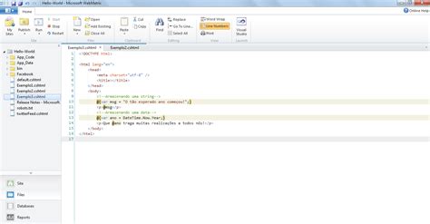 Tutorial Programação Web Aspnet Com Razor Syntax 010612