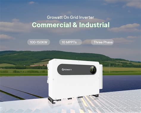 Growatt Pv Inverter Max 100ktl3 X Lv 100kw On Grid