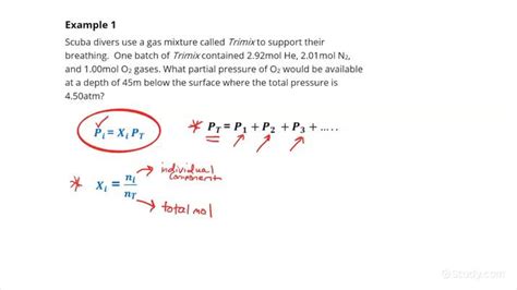Partial Pressure Formula Raoults Law And Ideal Mixtures Of Liquids