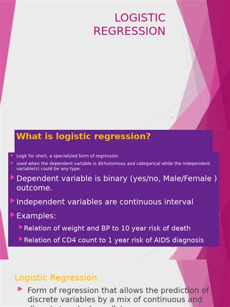 logistic regression notes pdf logistic regression regression analysis