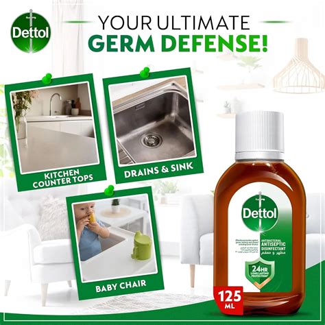 Dettol Antiseptic Solution 125 Ml Gomla