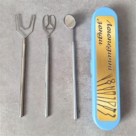 Зонди логопедичні Набір з металевими ручками в пеналі від Світ стендів