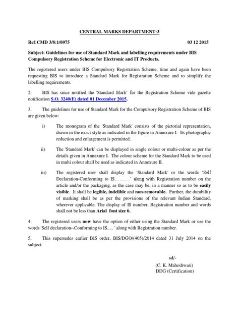 Labeling Guidelines Registration Pdf