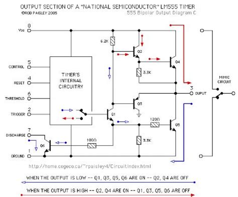 Timer Output Section Basic Circuit Circuit Diagram SeekIC Com