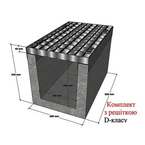 Бетонный лоток для канавы | Цена от производителя