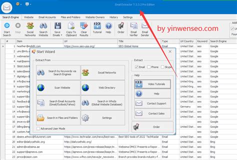 Email Extractor Pro 最新版 专业的邮箱地址电话批量搜刮工具 免费试用 外贸基地