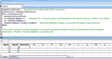 My Careers Qtp Datatable