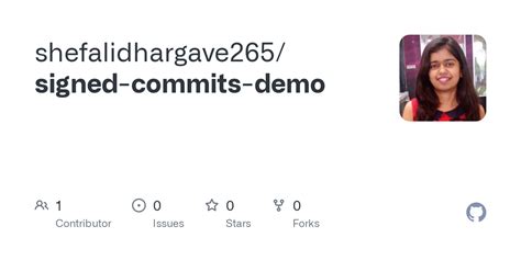 Github Shefalidhargave265 Signed Commits Demo