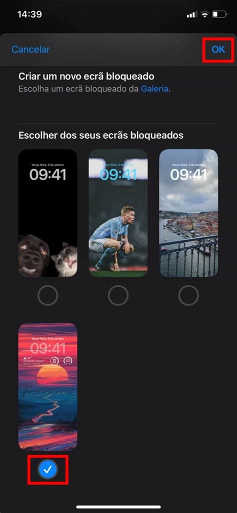 ios 16 como mudar o ecrã de bloqueio de acordo com a hora do dia