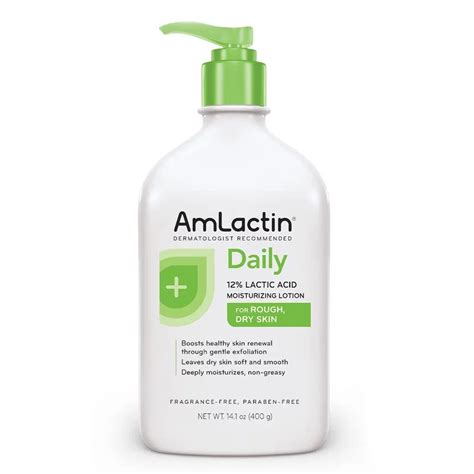 Amlactin Daily Moisturizing Lotion With 12 Lactic Acid Body Treatment