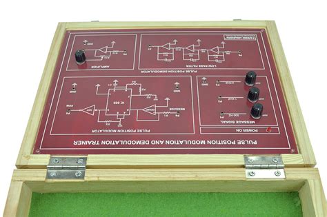 Pulse Position Modulation And Demodulation Trainer
