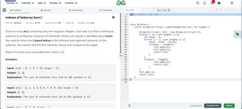 Java Problemsolving Geeksforgeeks Dailycodingchallenge Datastructures Yogeshwaran S