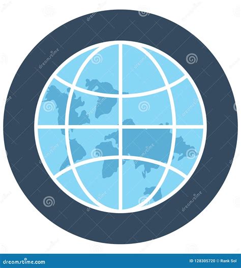 Map Analytics Colored Vector Illustration Stock Vector Illustration