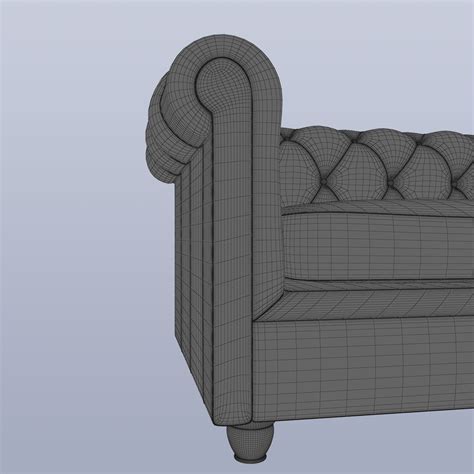 체스터 필드 소파 3d 모델 49 Max Free3d