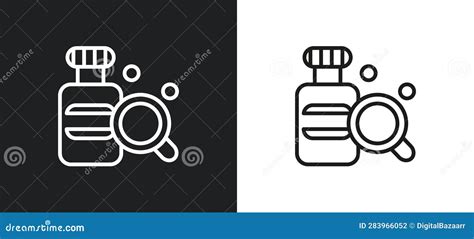 Hygroscopic Outline Icon In White And Black Colors Hygroscopic Flat