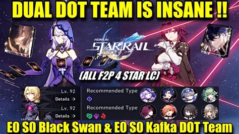 Dual Dot Team Is Insane E0 S0 Black Swan And E0 S0 Kafka Full Dot Moc