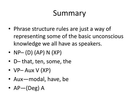 Syntax Definition In Grammar English Language Ppt