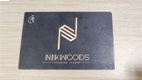 300 Gsm Cardboard Text With Company Logo 8x4 5 Cm Business Visiting Card At ₹ 6 Piece In Chennai