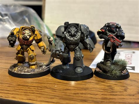 Leviathan Space Marines Miniatures Warhammer 40k Terminator Squad Space
