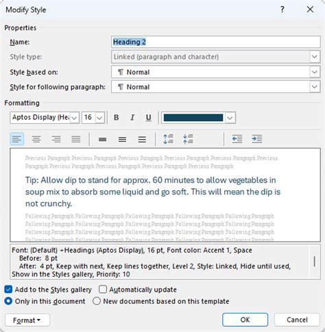 How To Use Styles In Word The Training Lady