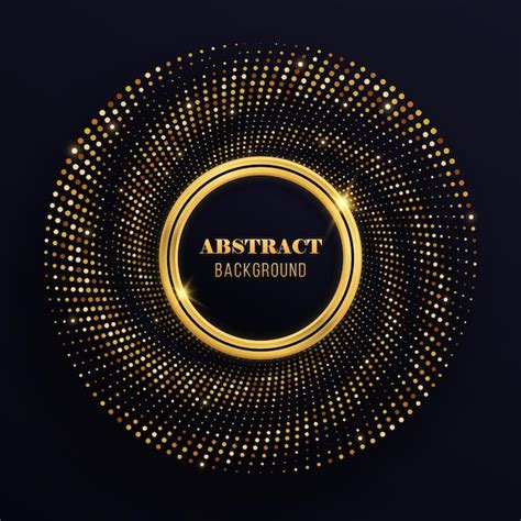 Círculo Festivo Para Design Gráfico Vetor Premium