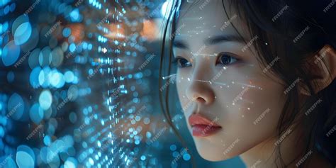 Businesswomen Using Virtual Screen To Review Digital Documents For Efficient Paperless Document