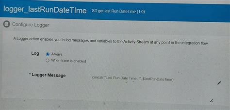 Soalicious Oic Schedule Parameters To Get Last Run Date And Time