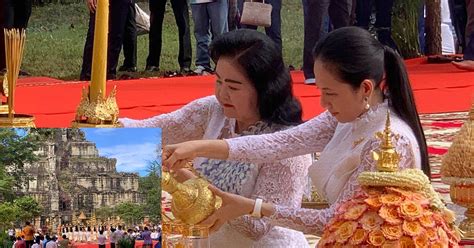 សម្ដេចកិត្តិព្រឹទ្ធបណ្ឌិត ប៊ុន រ៉ានី ហ៊ុនសែន និងលោកជំទាវ ពេជ ចន្ទមុន្នី ហ៊ុនម៉ាណែត