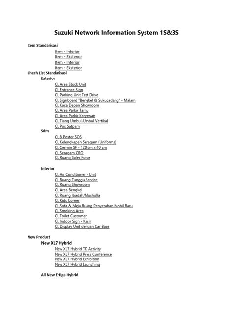 Suzuki Network Information System 1sand3s Compressed Pdf Cars Of
