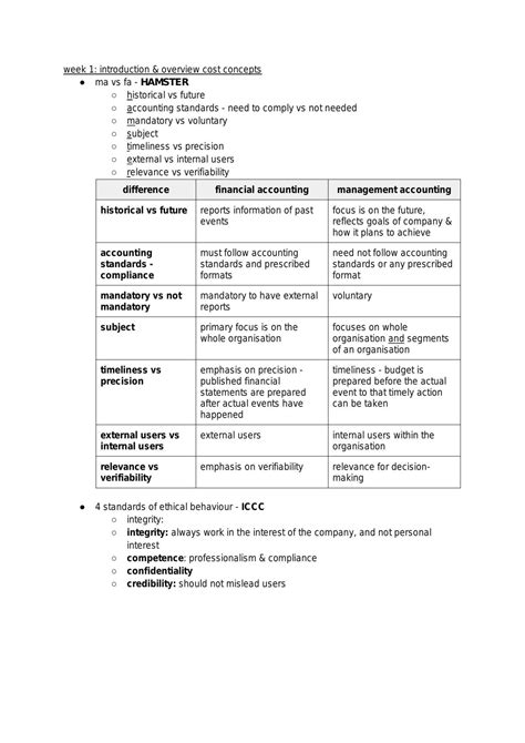 Midterms Notes Acct102 Management Accounting Smu Thinkswap