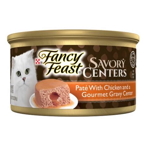 Purina Fancy Feast Savory Centers Wet Cat Food Pate With Chicken And A