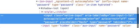 ionic input fields are not compatible with with lastpass · issue 16310