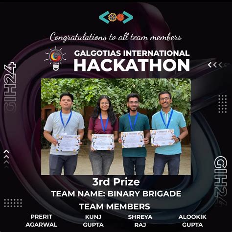 Galgotias International Hackathon Galgotiashackathon • Instagram
