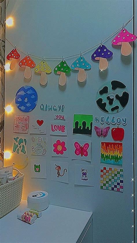 Идея для комнаты💓💞 Бумажные поделки Закладки своими руками Подростковые поделки