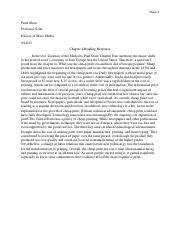 Starr Ch.4 reading response-3.pdf - Shaw 1 Pearl Shaw Professor Sclar History of Mass Media 9/14 ...