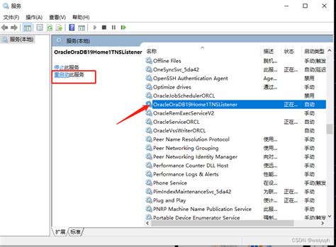 解决oracle数据库提示“ora 12541：tns：无监听程序” navicat连接oracle无监听程序 csdn博客