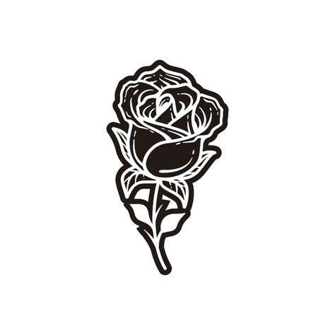 흰색 배경에 꽃 프리미엄 벡터