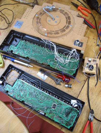 Circuit Bent Casio Sk 1 It Has Got A Drag Contact That Can Be Patched