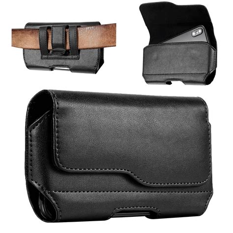 Étui De Ceinture Pochette Téléphone Holster Ceinture Homme Horizontal