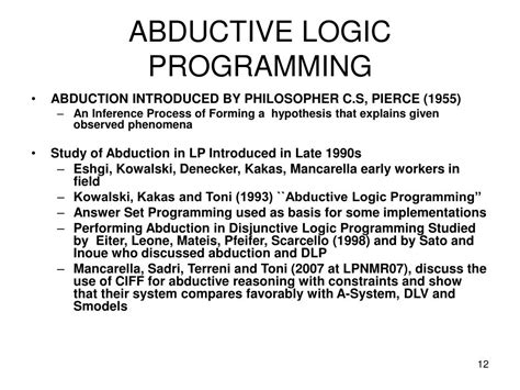 Ppt Reflections On Logic Programming And Nonmonotonic Reasoning By