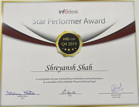 Shreyansh Shah On Linkedin Gratitude Teamwork Award Opportunity