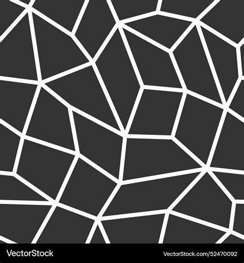 Abstract Geometric Low Poly Seamless Pattern Vector Image