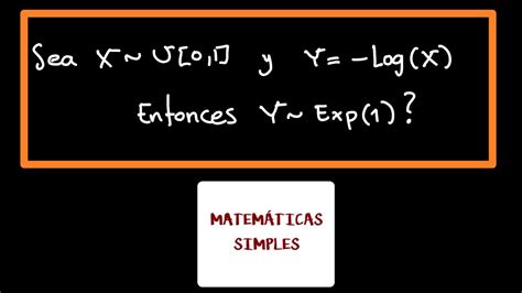 Transformación De Una Variable Aleatoria Con Distribución Uniforme