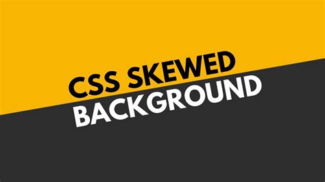 Amazing Css Skewed Slanted Razor Blade Shape Background Using Only
