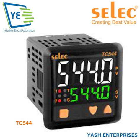 selec dual display relay 48x48x94 mm compact size heat cool pid