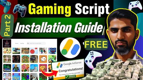 How To Install Zontal Game Script Gaming Script Setting For Adsense Approval Youtube