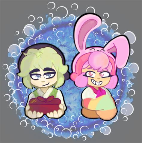 Hanbok Gus And Hanbok Bonnie Brawl Stars By Hrr Artss On Deviantart