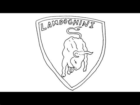 Printable Lamborghini Logo Coloring Pages [2025]