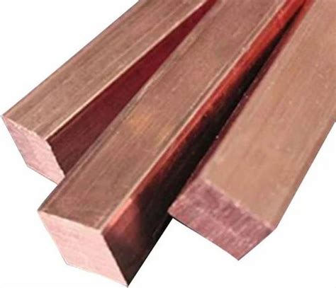 Copper Square Bar 6 Meter Sizediameter 2 Inch At Best Price In